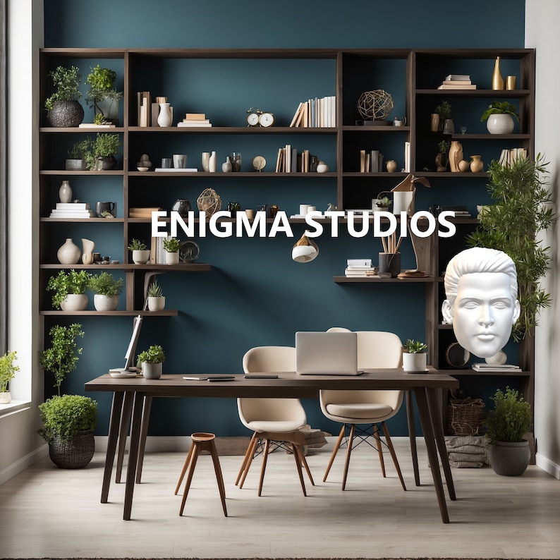 Modern Office Zoom Background Set of 9 | Virtual Videoconference ...