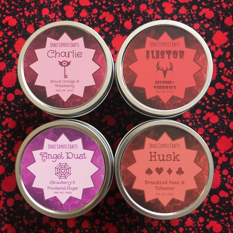 Lucifer Hazbin Candle - Etsy