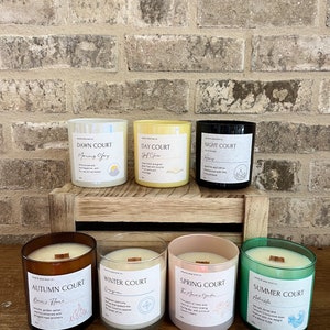 ACOTAR Spring Court Candle / Garden Candle / Prythian Merchandise ...