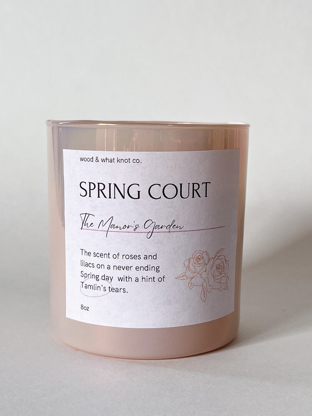 ACOTAR Spring Court Candle / Garden Candle / Prythian Merchandise ...