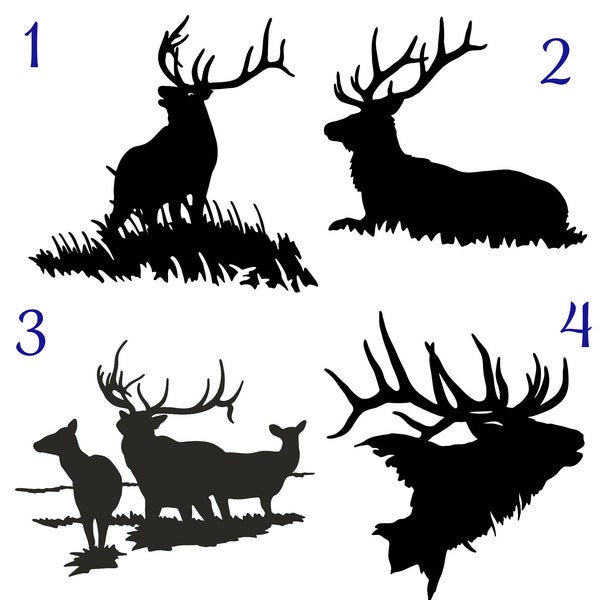 Elk Decal - Etsy