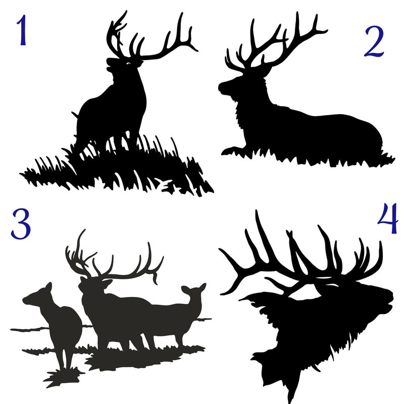 Elk Decal - Etsy