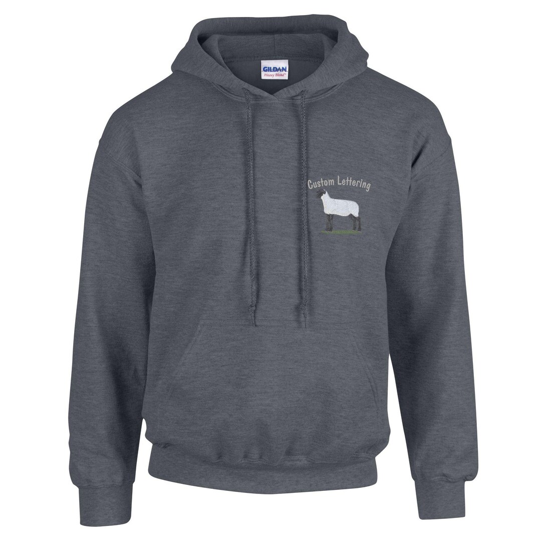 Suffolk Sheep Farm Custom Embroidery Sweatshirts Sheep Ranch, Livestock ...