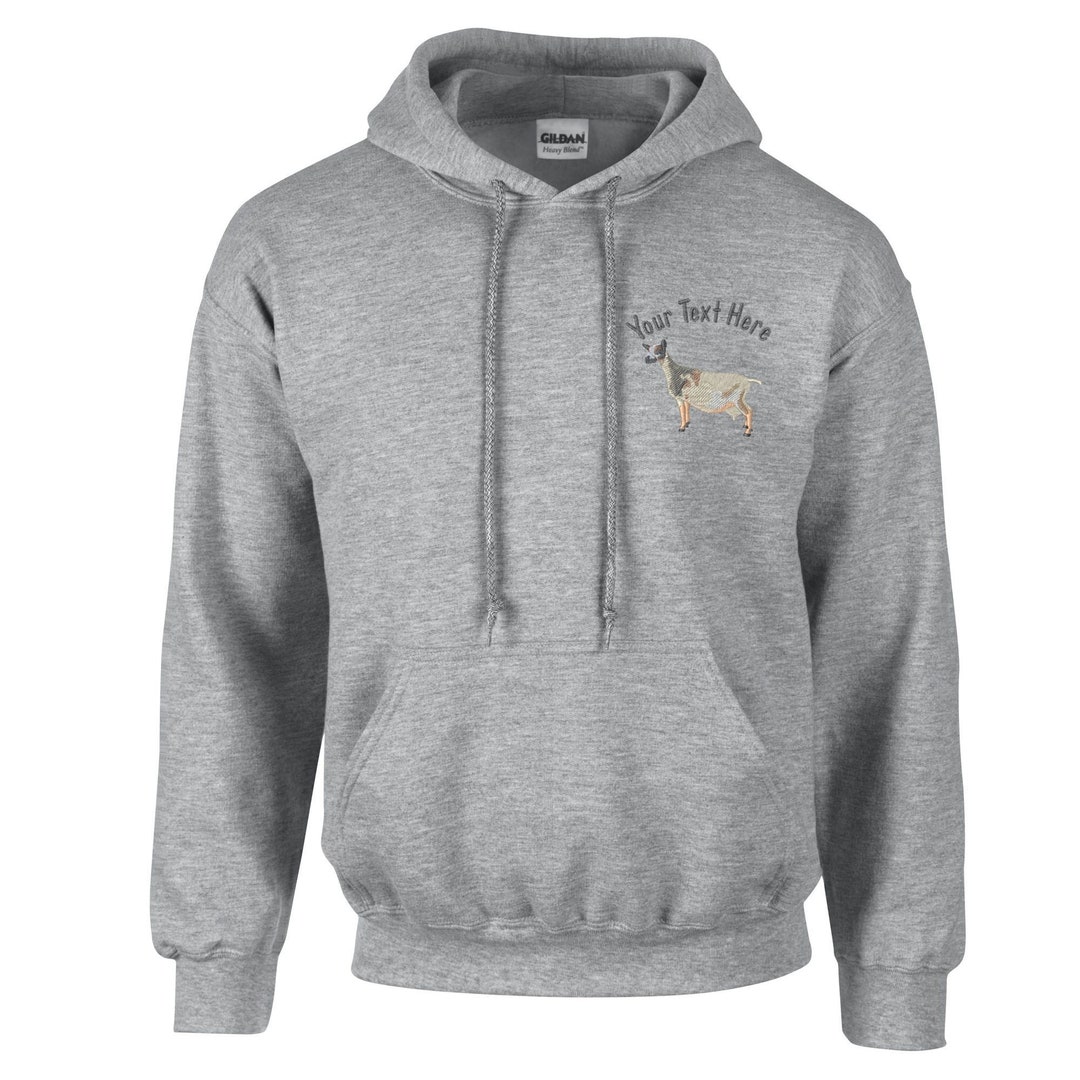 Nigerian Dwarf Dairy Goat Farm Custom Embroidery Sweatshirts Meat Goat ...