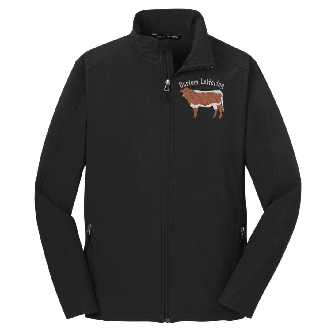 Pinzgauer Heifer Farm Ranch Cattle Company Name Custom Embroidery Soft ...