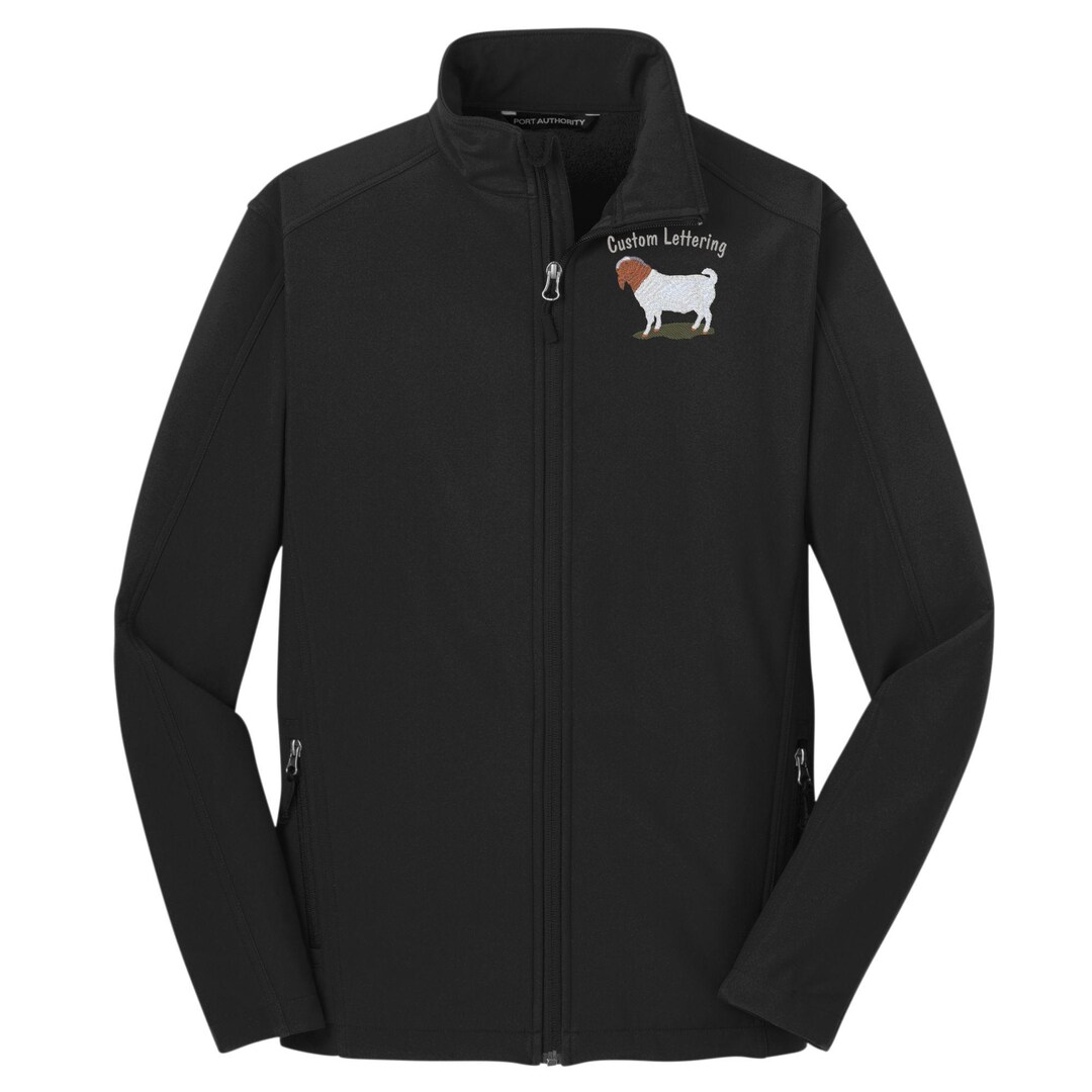 Boer Buck Meat Goat Farm Ranch Name Custom Embroidery Duck Brown or ...