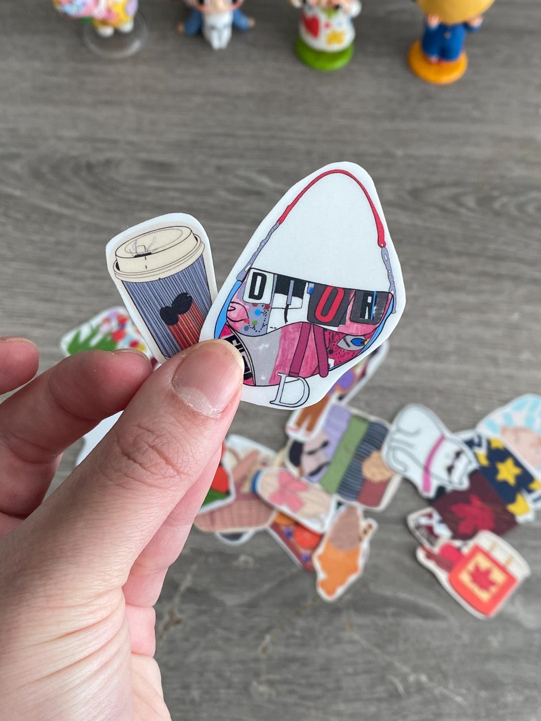 Mystery Surprise Sticker Pack Journal Stickers, Junk Journal Stickers ...