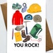 Geology Card | Geology Card | You Rock Geology Card | You Rock Card ...