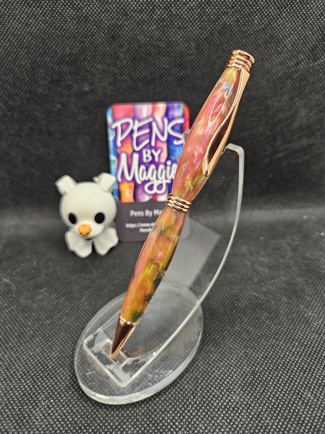 Hand Turned Acrylic Ink Pen - Etsy