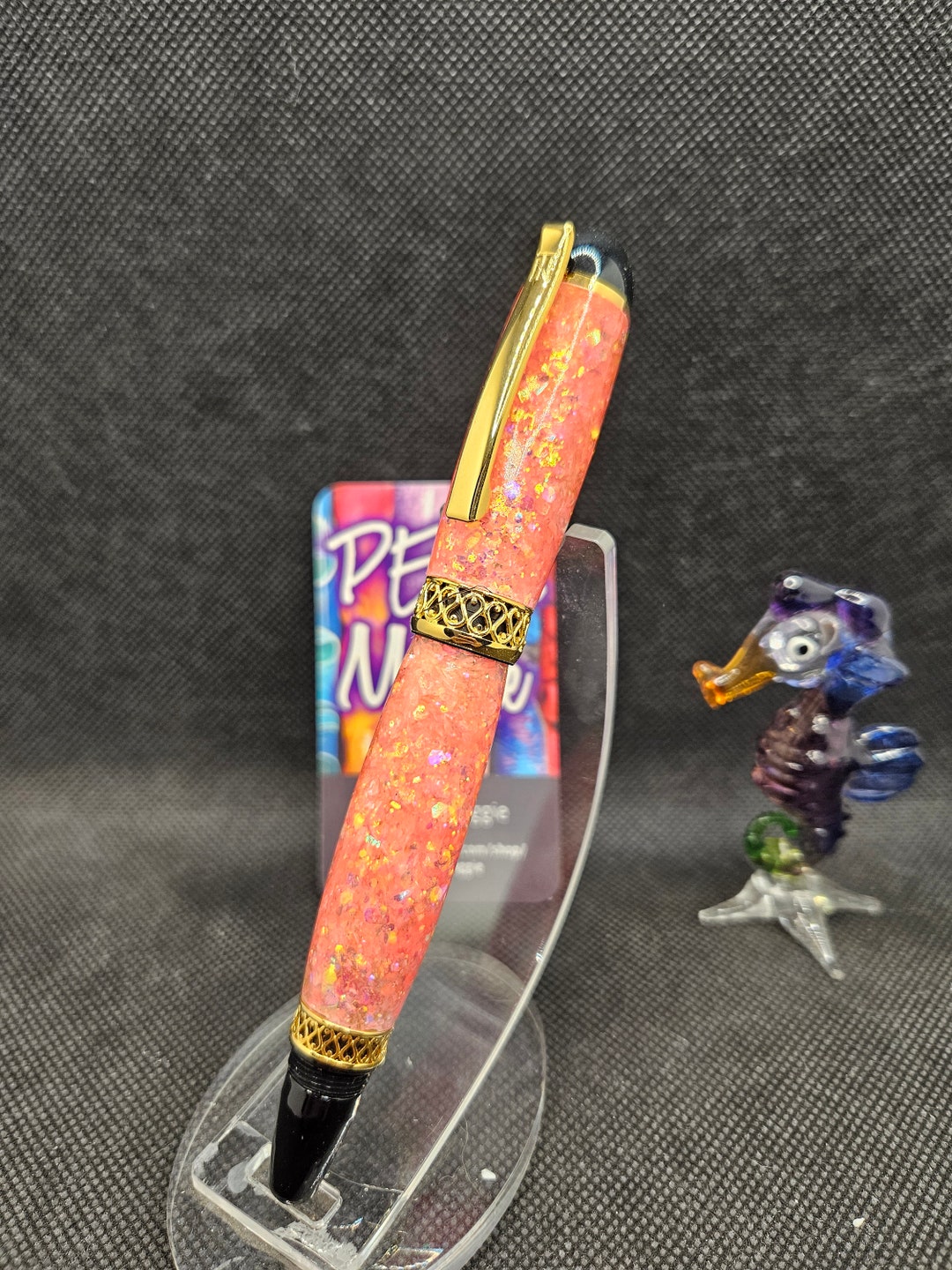 Hand Turned Acrylic Ink Pen - Etsy