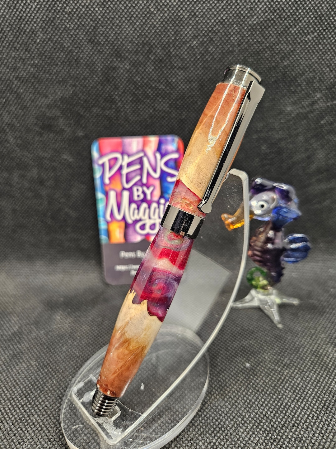 Hand Turned Acrylic Hybrid Ink Pen - Etsy