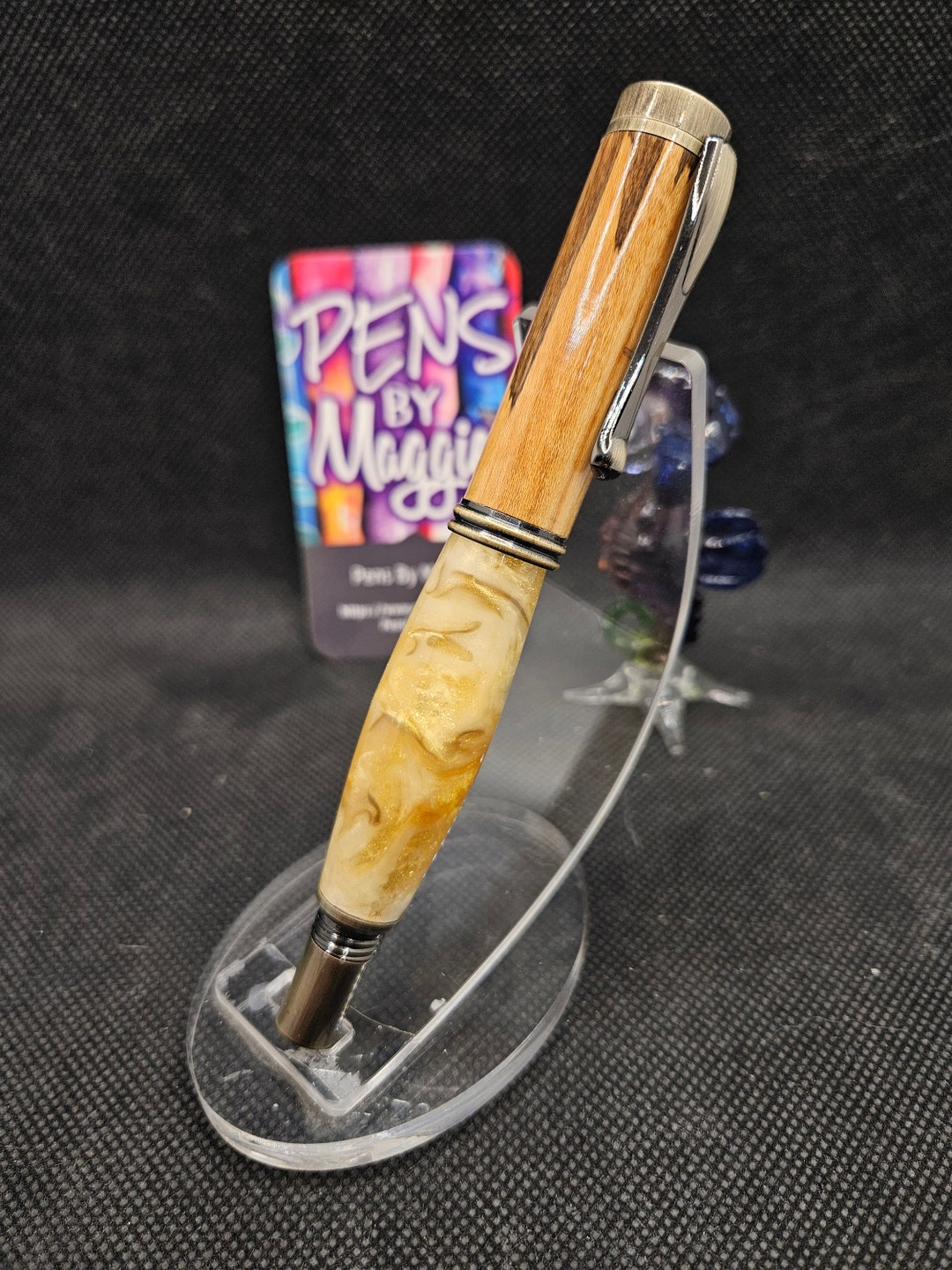 Hand Turned Acrylic Hybrid Ink Pen - Etsy