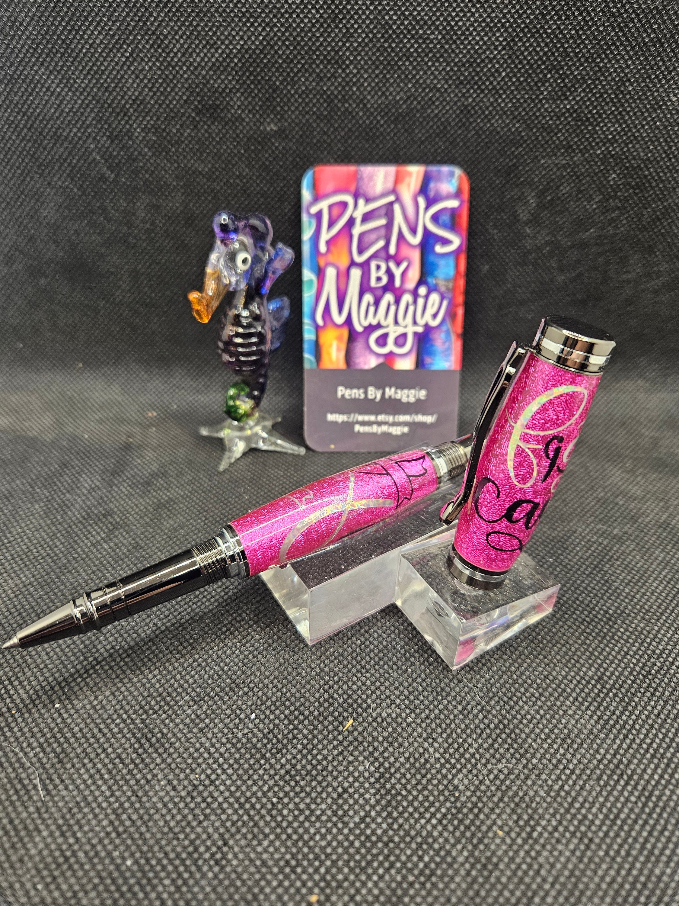 Hand Turned Acrylic Ink Pen - Etsy