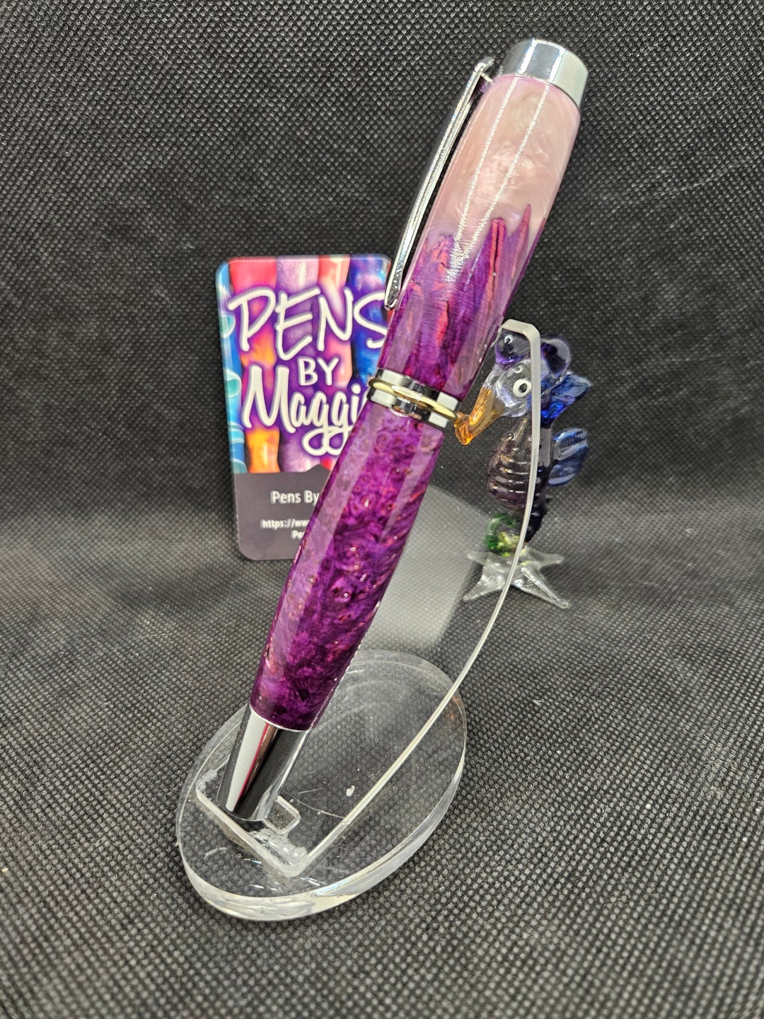 Hand Turned Acrylic Hybrid Ink Pen - Etsy