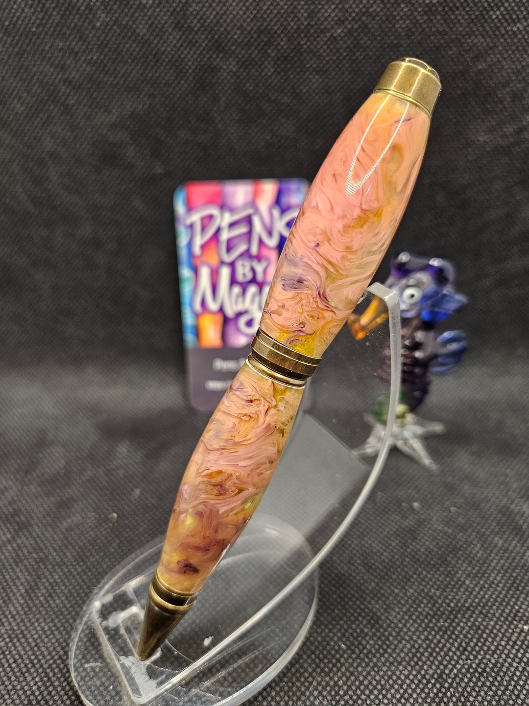 Hand Turned Acrylic Ink Pen - Etsy