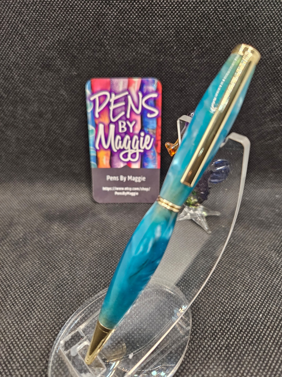 Hand Turned Acrylic Ink Pen - Etsy