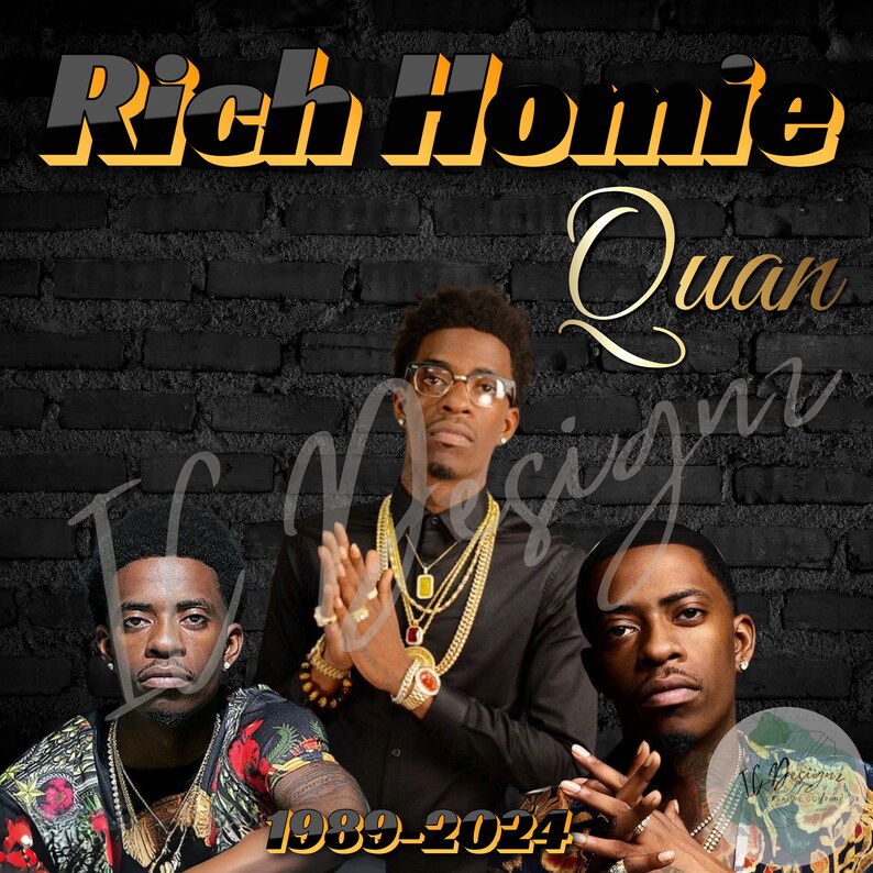 Rich Homie Quan RIP 4pack - Etsy