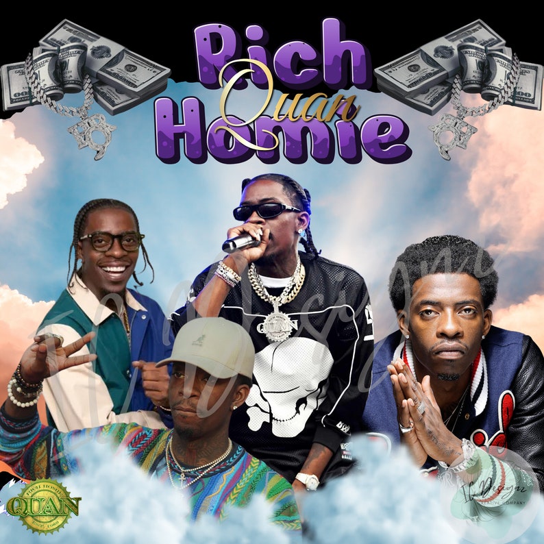 Rich Homie Quan RIP 4pack - Etsy