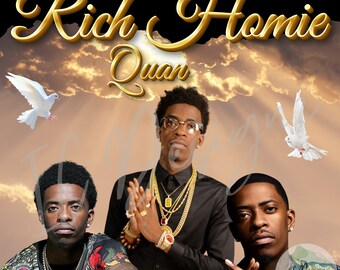 Rich Homie Quan RIP 4pack - Etsy