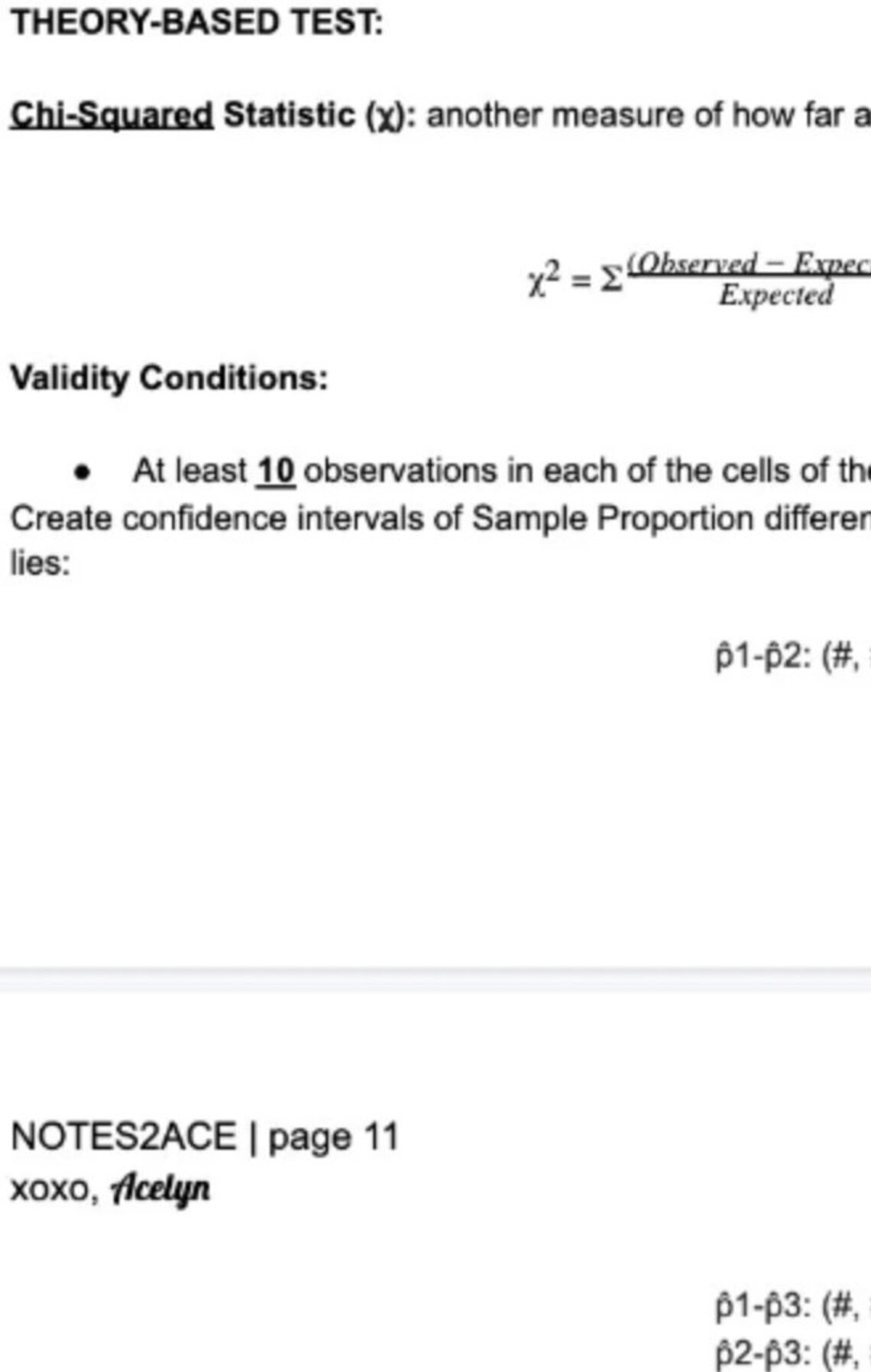 UCLA STATS 14 Study Guide + Cheat Sheet | Introduction to Statistics ...