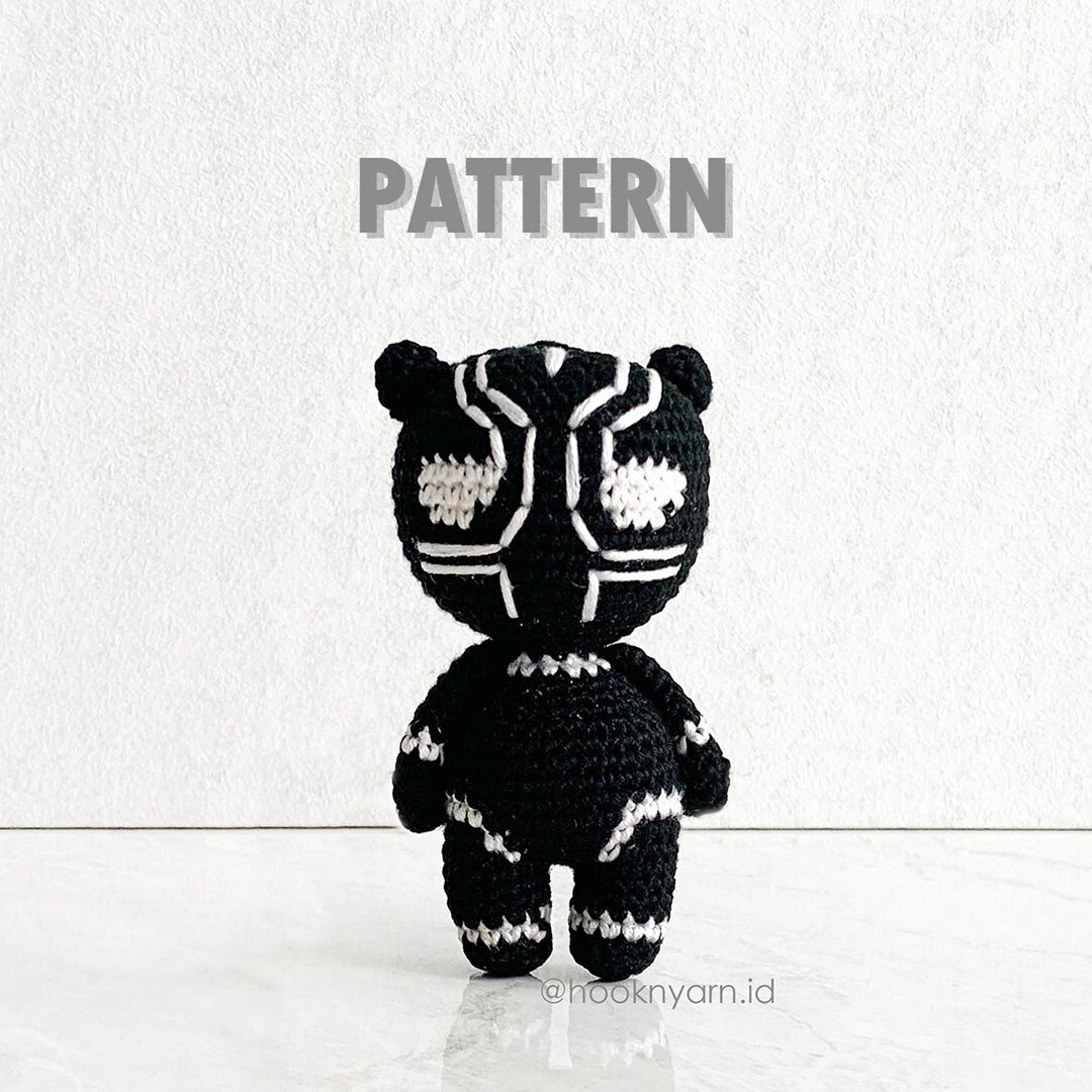 Panther Boy - Crochet Amigurumi Digital Pattern [downloadable File] - Etsy