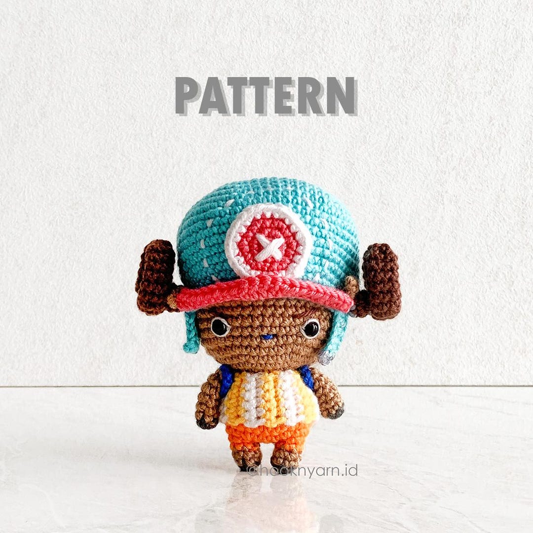 Big Blue Hat - Crochet Amigurumi Digital Pattern [downloadable File] - Etsy
