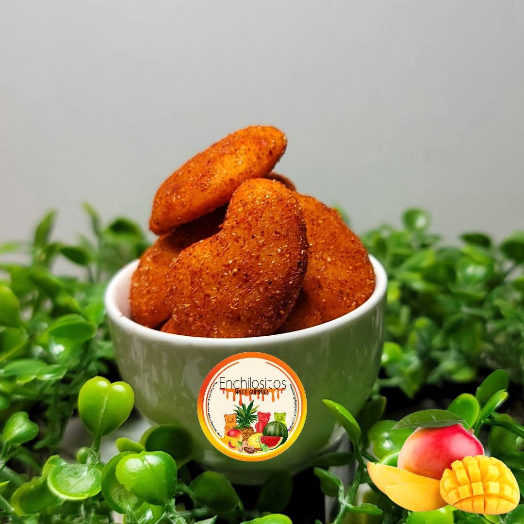 Spicy Manguitos Dulces Enchilados Manguitos Con Chile Manguitos Chamoy ...