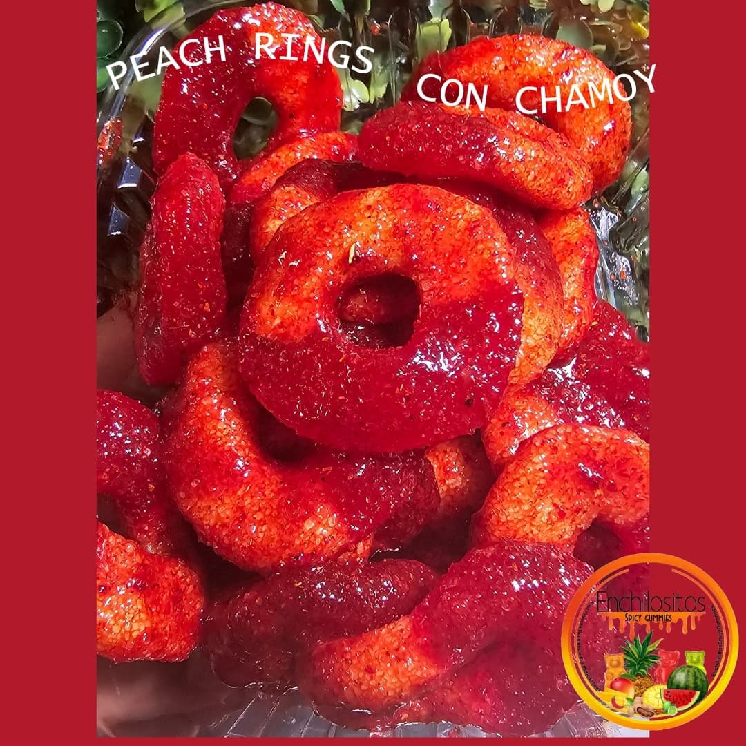 Tamarind Chamoy Peach Rings - Etsy