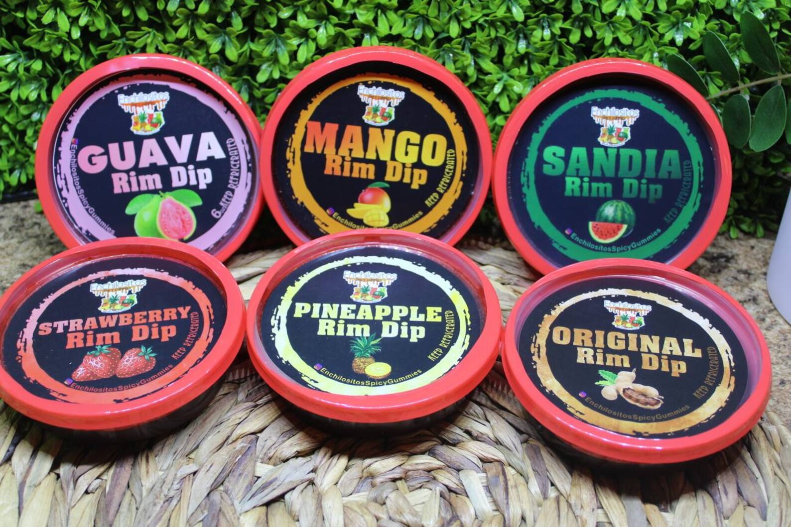 6oz Rim Dip Mango Rim Dip Sandia Beer Tamarindo dip - Etsy