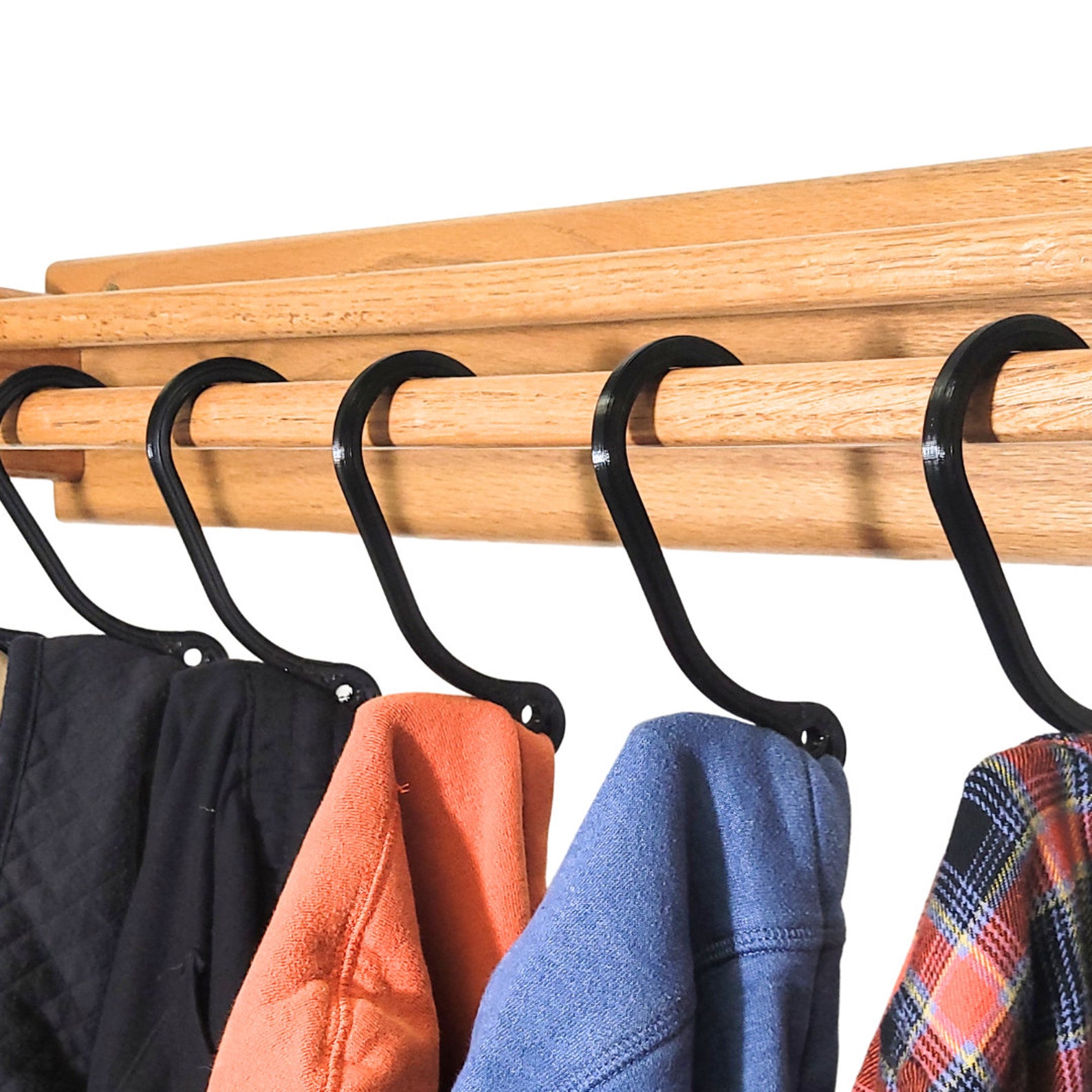 Space-saving Hoodie Hanger – Everything Hanger 2.0 (12 Pack) for RV ...