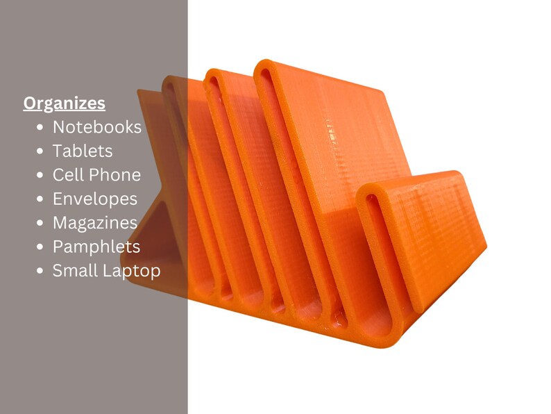 Elegant Desktop Notebook Organizer: Declutter Your Workspace With Style ...