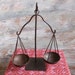Iron Weighing Scale Balance Tarazu Weights Measure Showpiece 'law ...