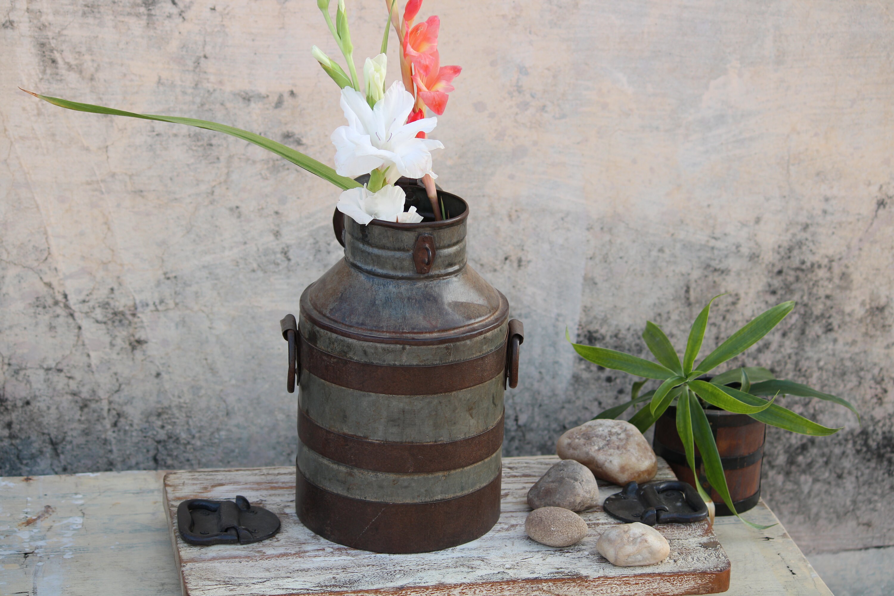 Vintage Milk Can Large Milk Churn Antique Old Milk Jug - Etsy