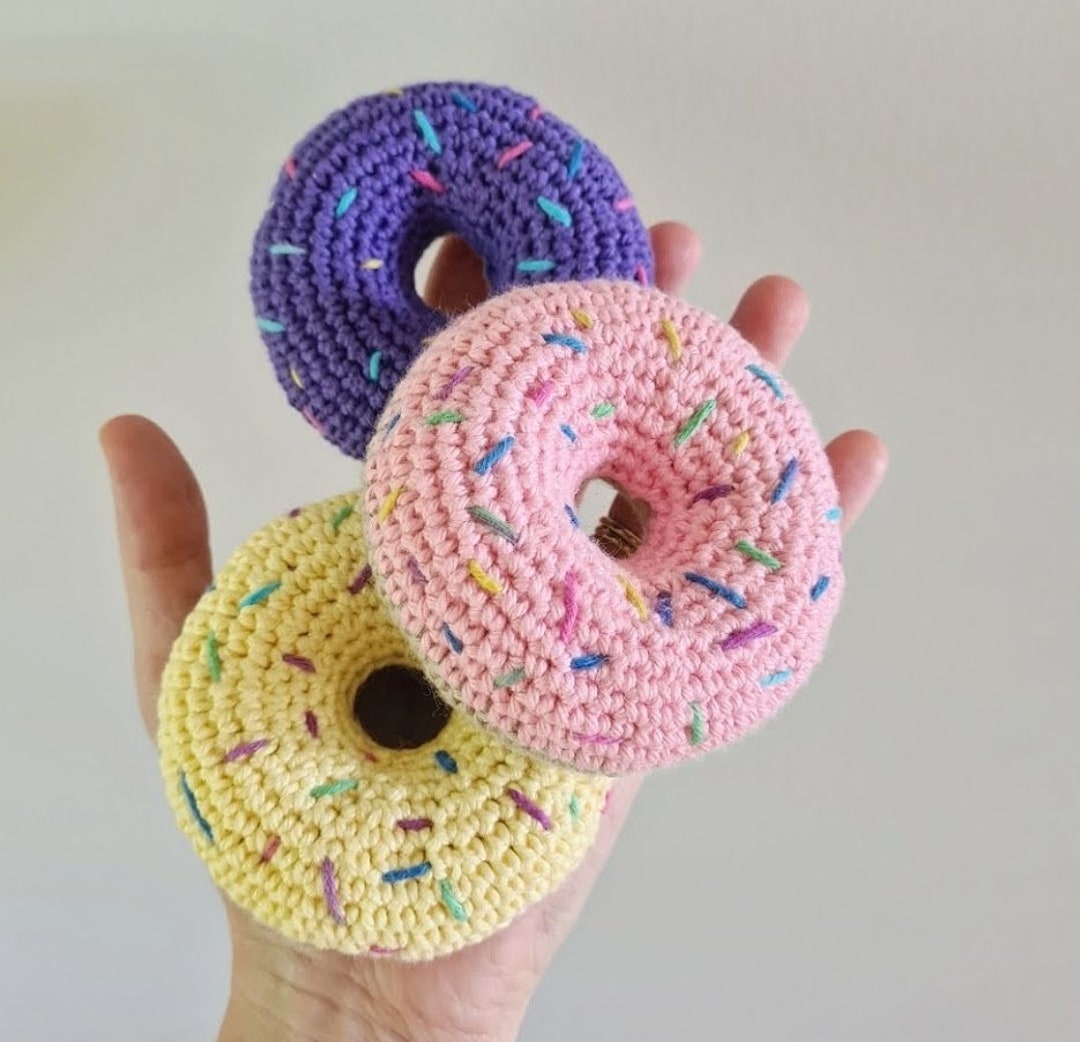Donut Crochet Pattern - Delightful Donuts - Amigurumi Pattern - PDF ...