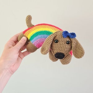 Crochet Amigurumi Pattern Bundle - Includes MINI Rainbow Smooch Pooch ...