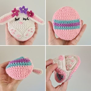 Easter Surprise Crochet Pattern - Reversible Bunny Rabbit - Duck or ...