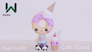 DIY Morning Coffee 3D Paper Craft Printable Template Set - Etsy Canada