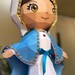 Cute Mary, Papercraft Maria, Template 3D, Home Decoration, Marie, Mary ...