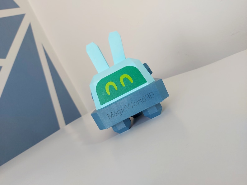 Nina Pocoyo Papercraft Template, Low Poly DIY Sculpture (PDF, SVG ...