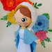 Cute Mary, Papercraft Maria, Template 3D, Home Decoration, Marie, Mary ...