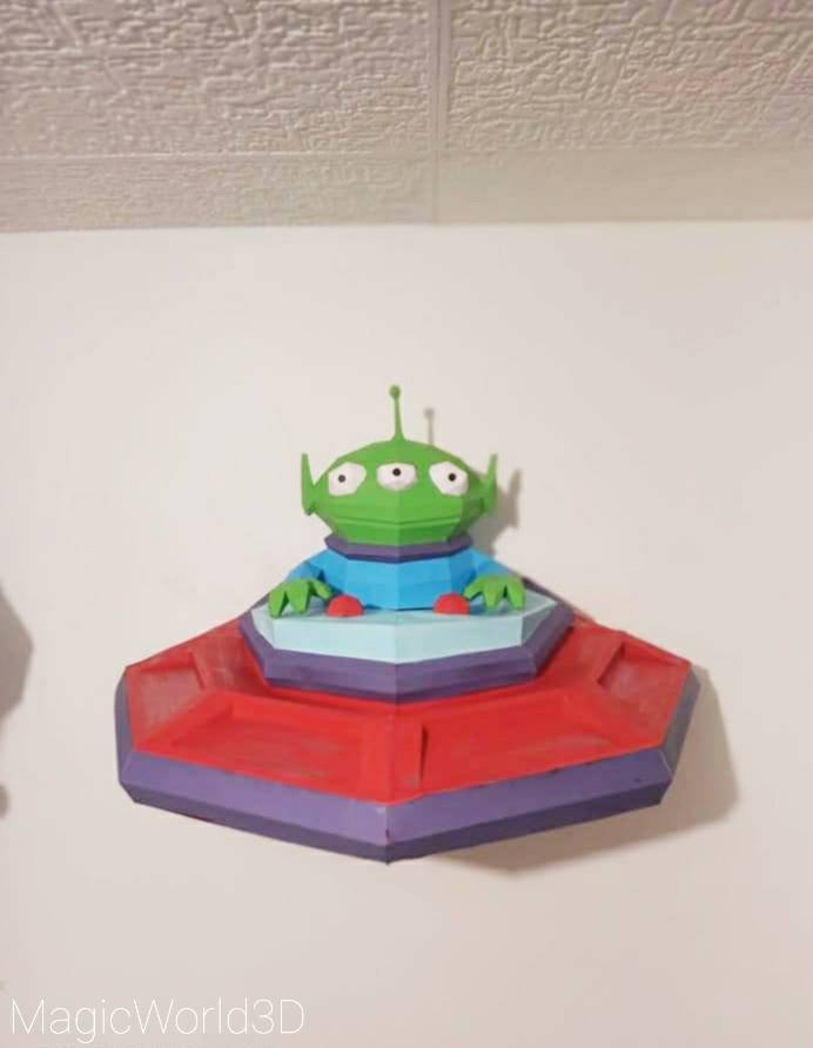 Alien Toy Story Alien Papercraft Diy Craft Wall decor Home | Etsy