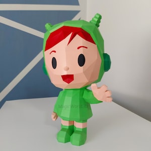 Nina Papercraft + Roberto FREE, PDF Template, DIY, Printable, Pattern ...