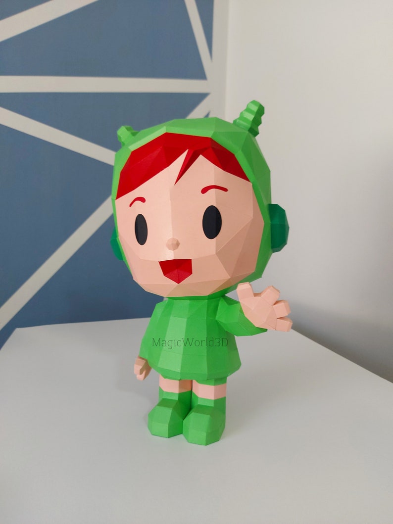 Nina Papercraft Roberto FREE PDF Template DIY Printable - Etsy