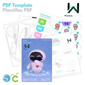 Cute Eve Papercraft, Pdf Template, Paper Sculpture Eve, Low Poly, DIY ...