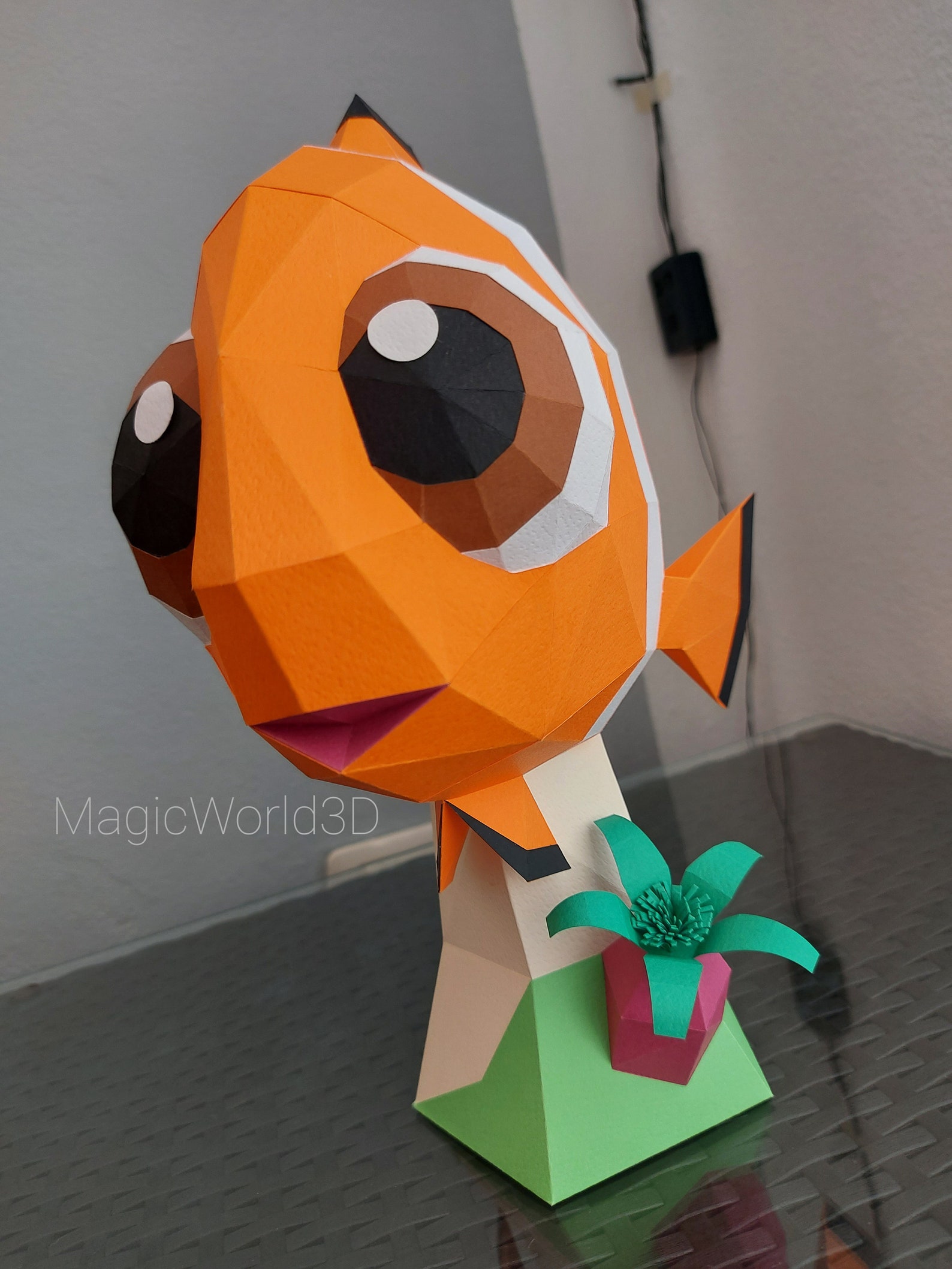 Baby Nemo Papercraft Nemo Nemo and Dory Papercraft - Etsy
