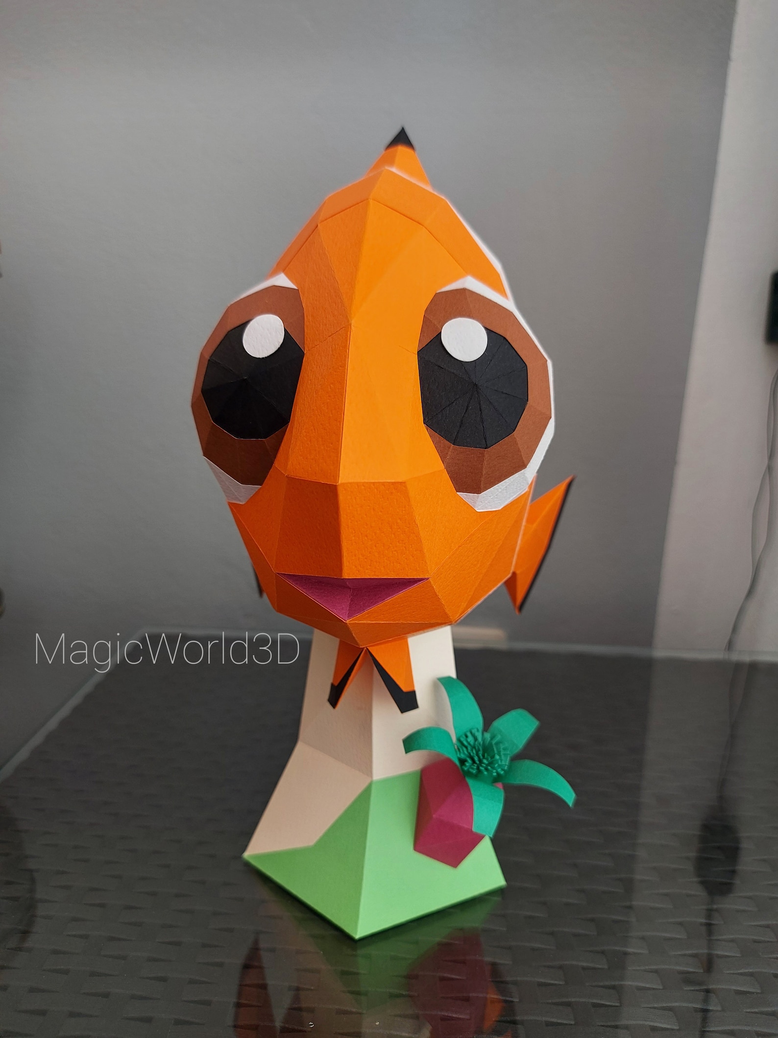 Baby Nemo Papercraft Nemo Nemo and Dory Papercraft - Etsy
