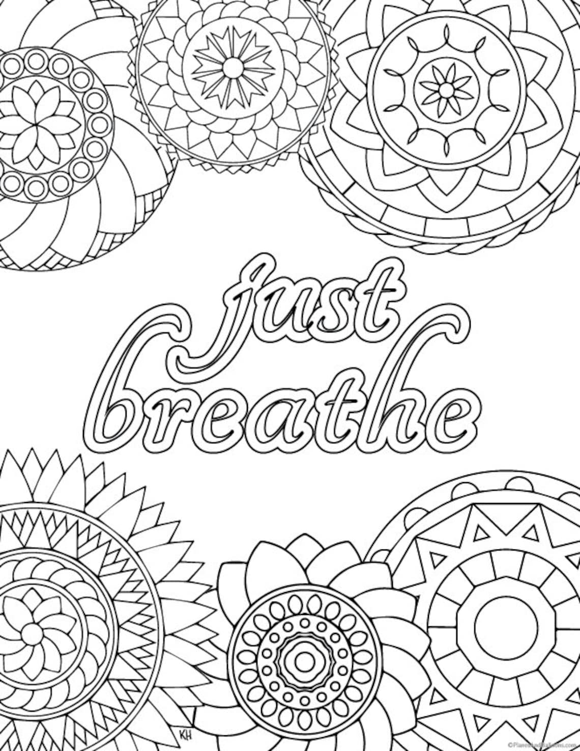 Adult Coloring Pages Etsy