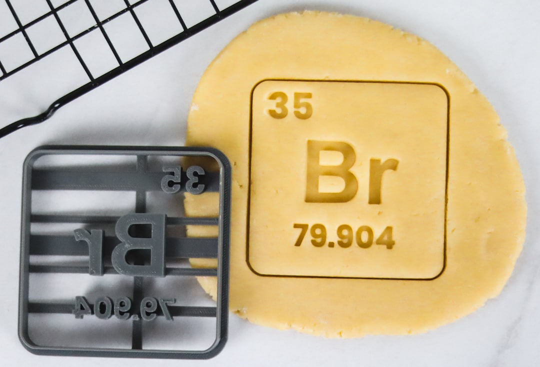 Periodic Table Bromine Cookie Cutter: Scientific Baking Meets Elemental ...