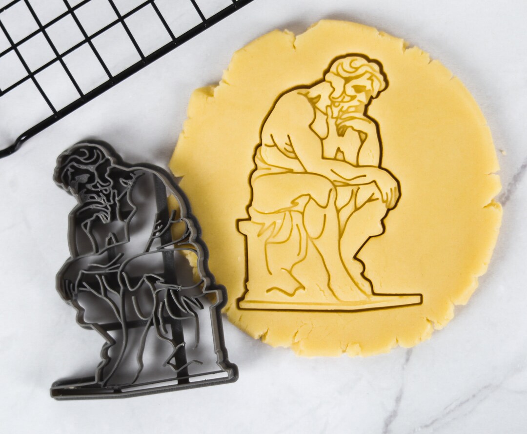 Greek Thinker Cookie Cutter: Biodegradable PLA, Philosophy Gift - Etsy