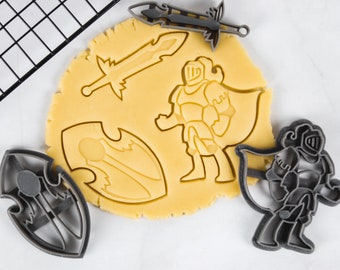 Knight Helmet 101 Cookie Cutter Set - Etsy